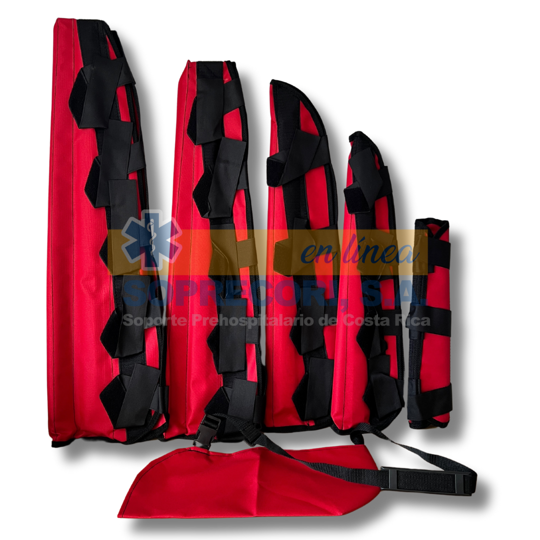Juego (Kit) de Férulas Rígidas para Inmovilización de Extremidades Sup ...