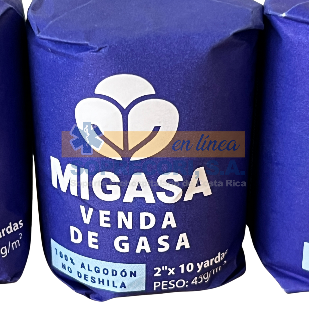 Gasa en Rollo 2 pulgadas / Paquete 3 unidades – Grupo SOPRECORI, S.A.