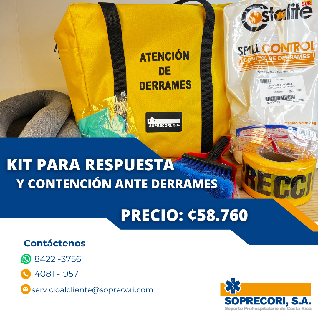 Kit Antiderrames - Control de Derrames Capacitación Certificada ...