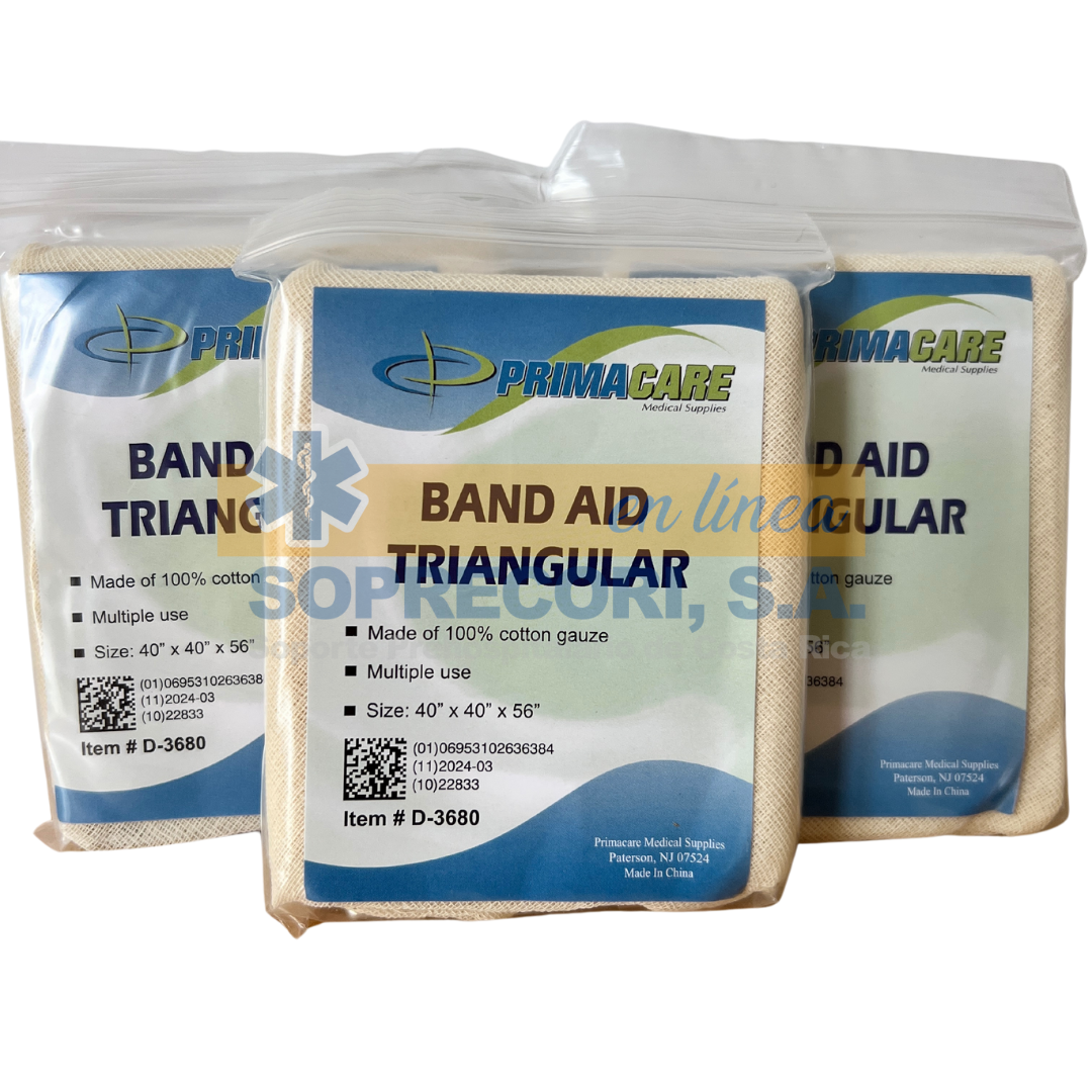 Pañuelo o Venda Triangular en tela Paquete con 3 unidades – Grupo ...