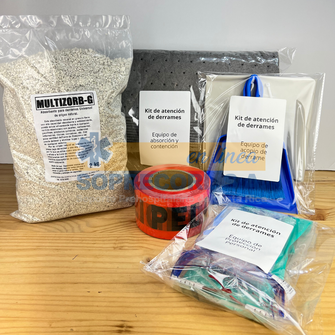 Kit Antiderrames - Control de Derrames Refill (solo contenido sin el m ...