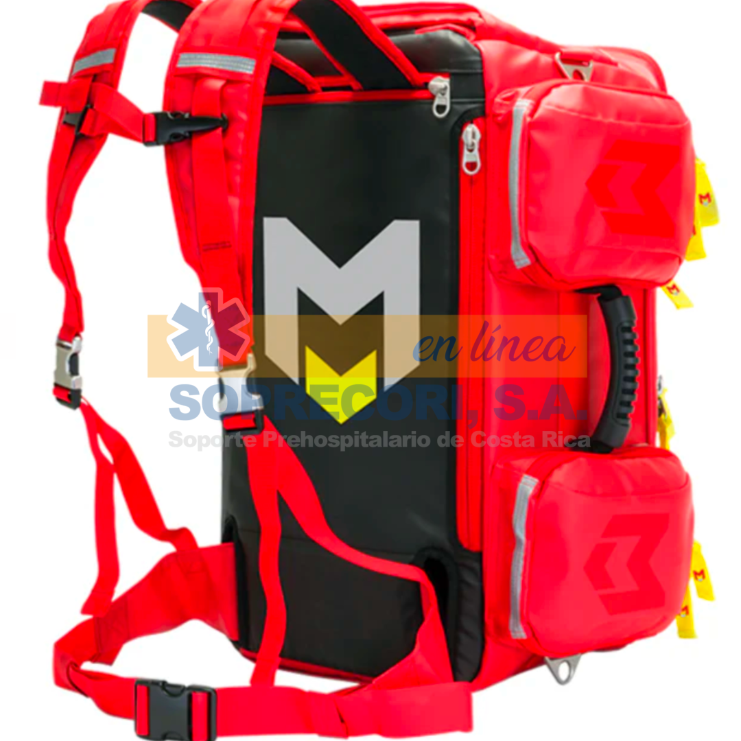Botiquín de Primeros Auxilios doble uso (maletín-mochila) marca Meret ...